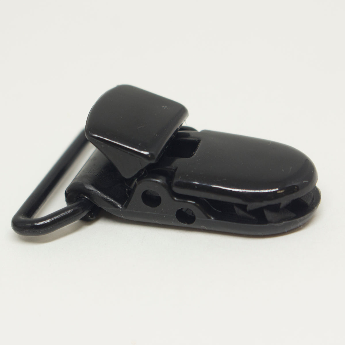 Plastic suspender clips store